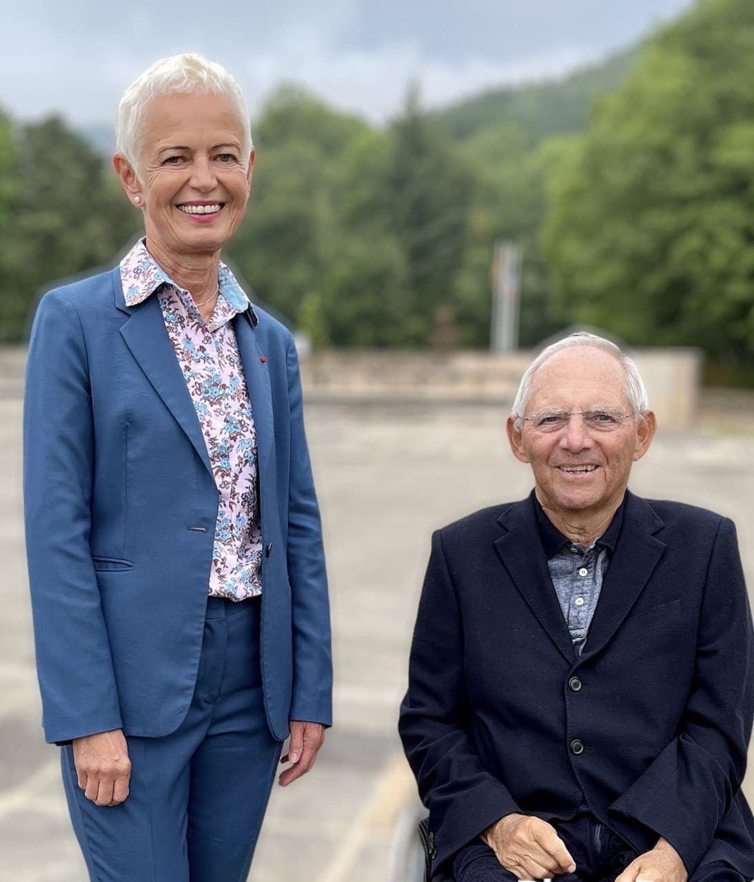Hommage à Wolfgang Schäuble - Brigitte Klinkert | Députée du Haut-Rhin